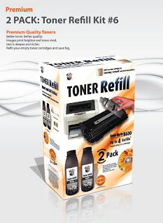 123 Refills - Rethink how you ink!: Uni-Kit Toner Refill Kits