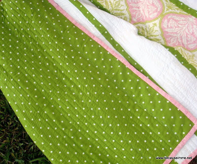 Pretty Preppy Girl Quilt - Because I'm Me