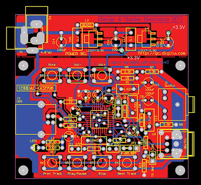 USB DAC GC-PCM2706 - Another Electronics Circuit Schematics Diagram.