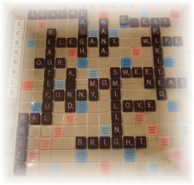 An Enchanted Cottage: Our Scrabble Queen...