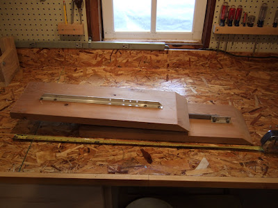 Home Made Fishing Gear: Collapsible planer board attempt