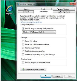 สอนการใช้ windows 7: วิธีใช้ Compatibility Mode