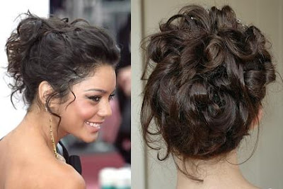 Mestad's Prom Shop: DIY Beauty - Hairstyle: Messy Up Do