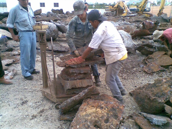 Steel Slag / Limbah Besi-Baja dari Krakatau Steel - Bursa Besi Baru Tua ...