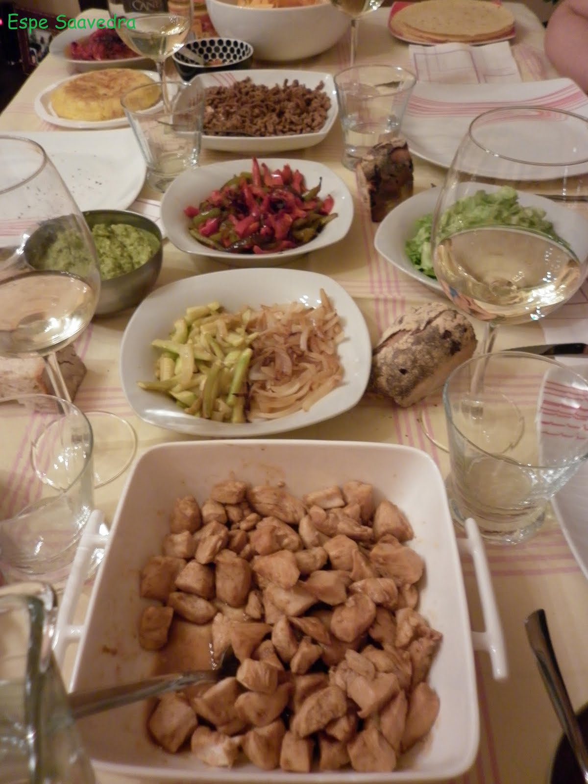 Espe Saavedra, en la cocina: TACOS MEXICANOS