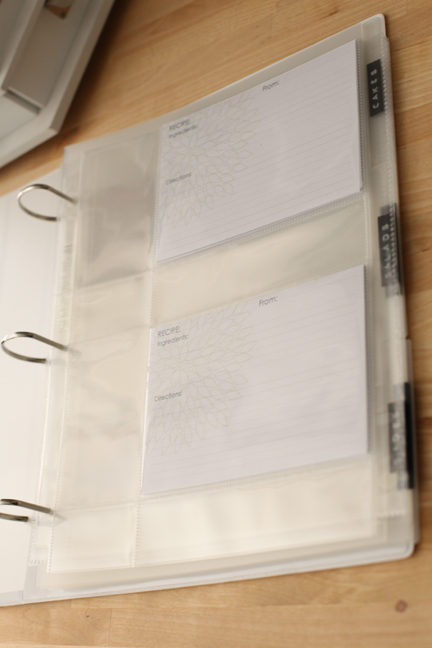 Sharon Manning Photography: Recipe Folder