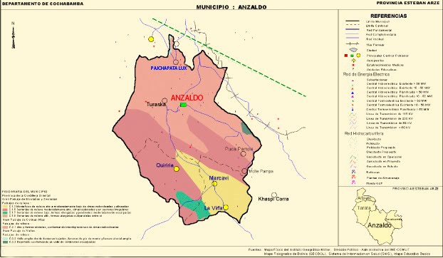 ANZALDO BOLIVIA: MAPA DE ANZALDO BOLIVIA