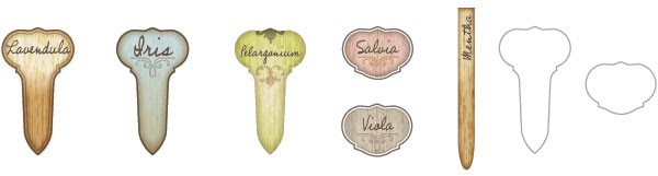 Free Graphic: Plant Labels | true2scale