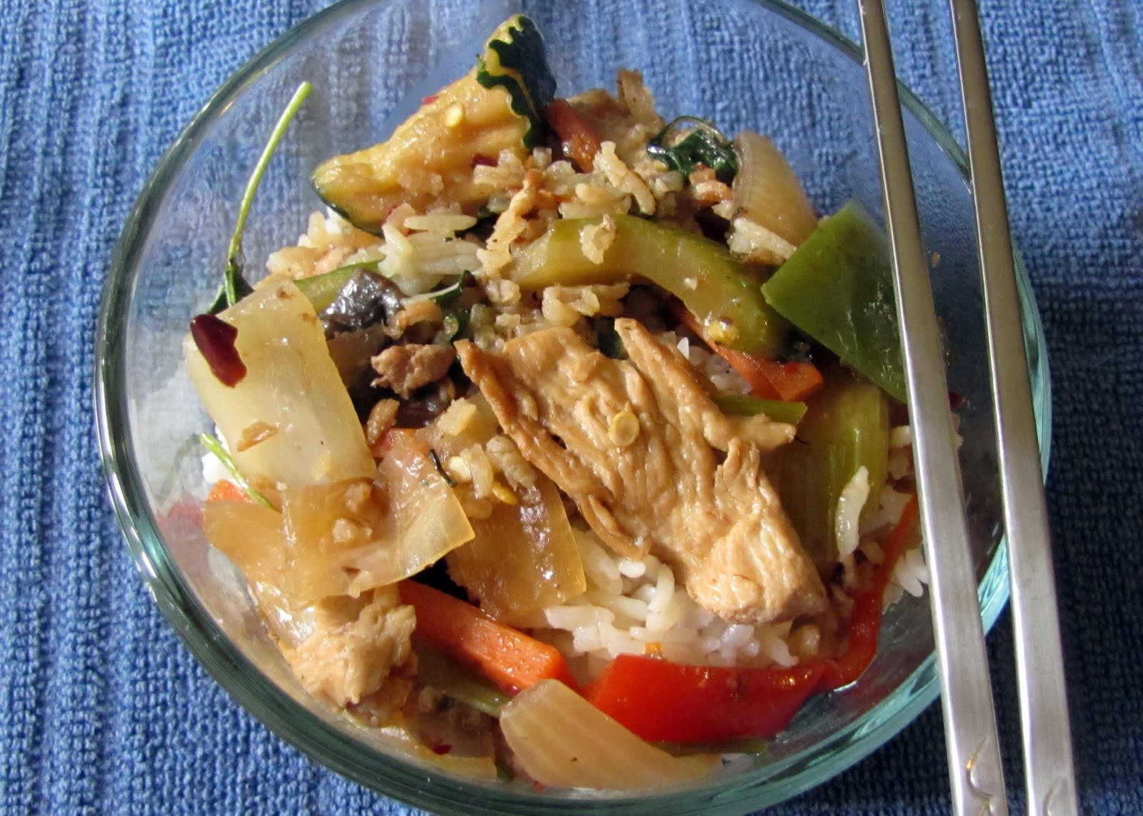 Smells Like Food in Here: Thai Bite: Pad Ga-Prow with Chicken