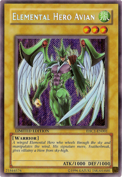 YU-GI-OH: Elemental Hero Avian