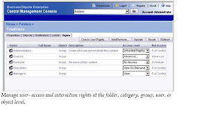 SriniCenthala: Business Objects XI Release 2 Enterprise (BO) Features.