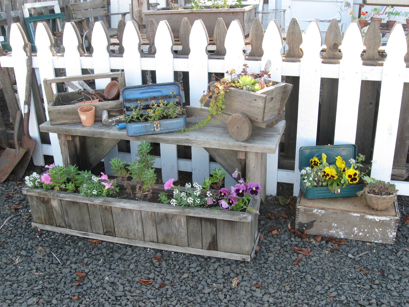 Treasures from the Heart: Fun Garden Ideas