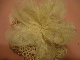 Treasures from the Heart: Lace Flower Tutorial