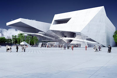 Gráficos de Arquitectura 3d: Cyprus Cultural Center, Nicosia, Cyprus ...