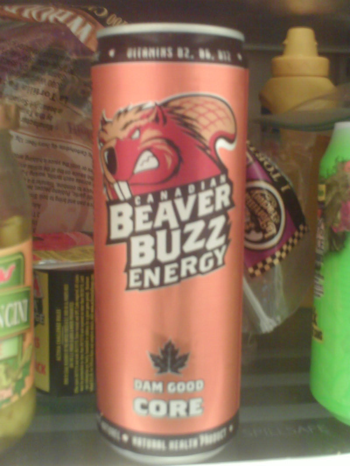 Energy Drink Heaven: Beaver buzz:core