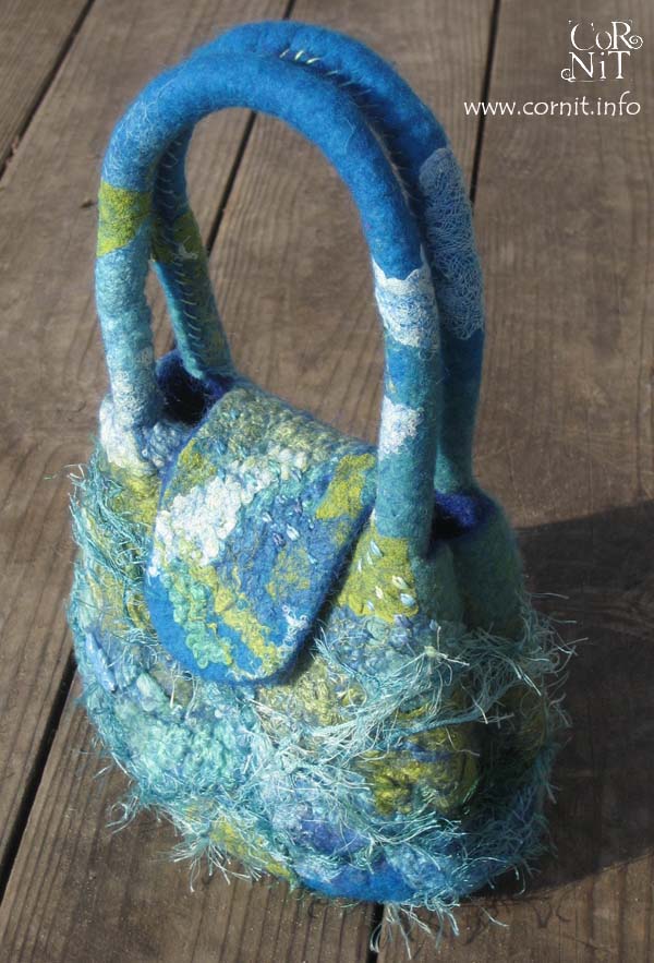 CorNit's Felt Blog: Felted Bag from Atlantis