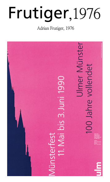 A Magic Pot of Joy: Frutiger typeface