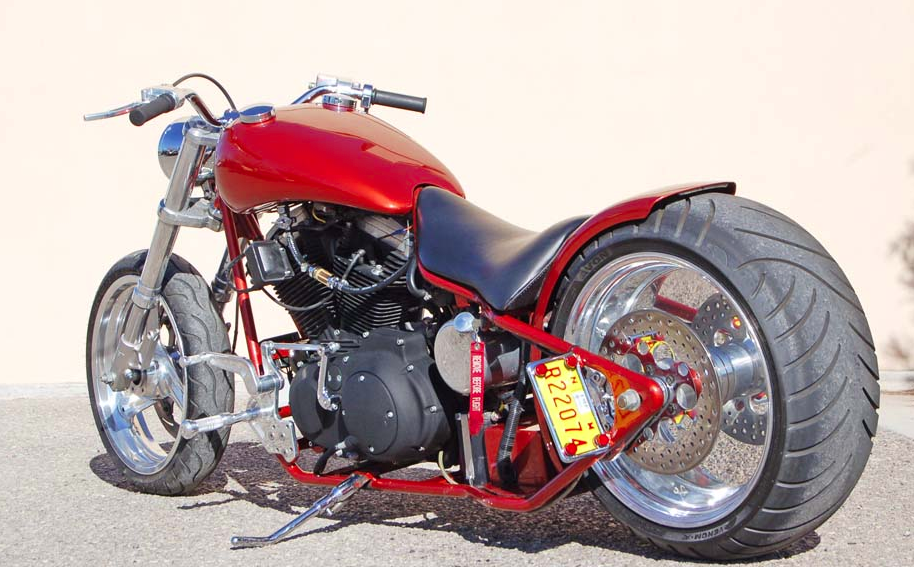 DC RIDERS: Ricky Esparza’s Sun Burst Orange Buell Chopper