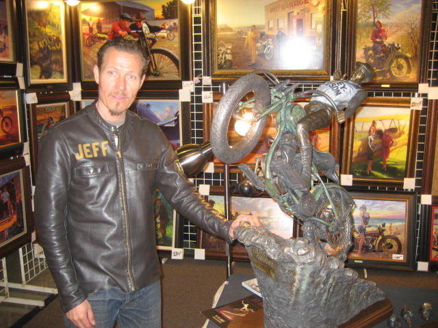 DC RIDERS: Sculptor Jeff Decker