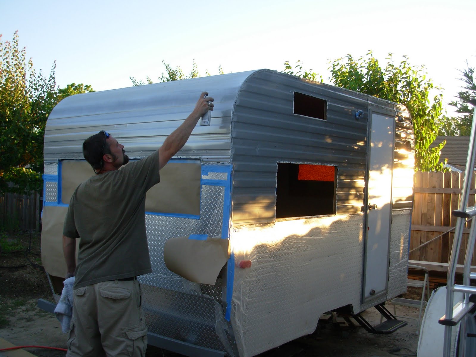 67 Santa Fe Trailer Restoration