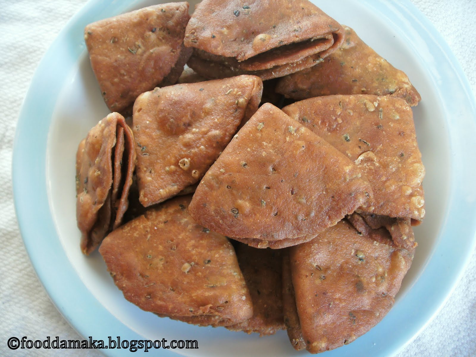 Methi Crackers - Pavanis Kitchen