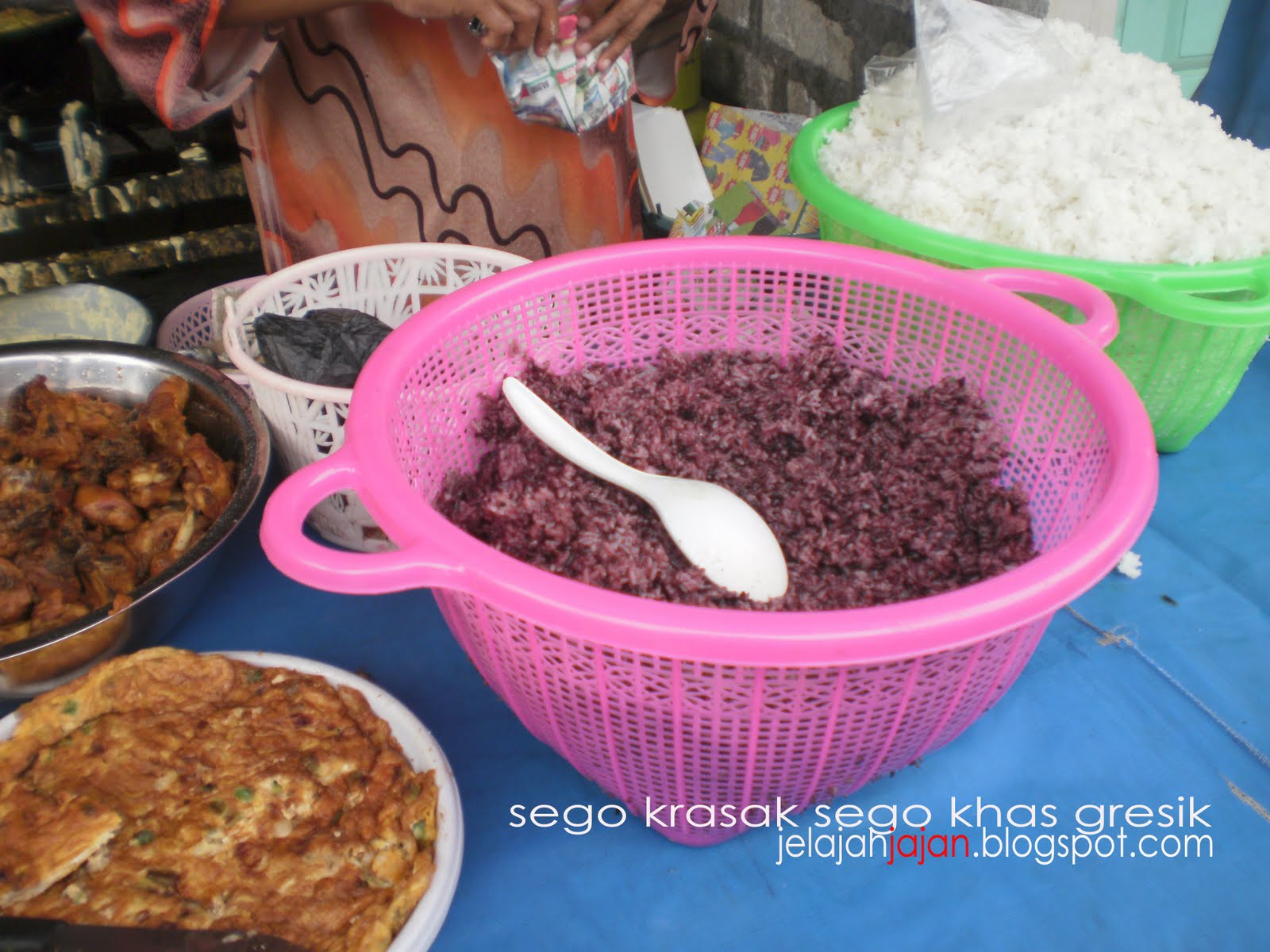 jelajahjajan: Nasi Krasak dan Nasi Rumo, masakan khas Gresik.