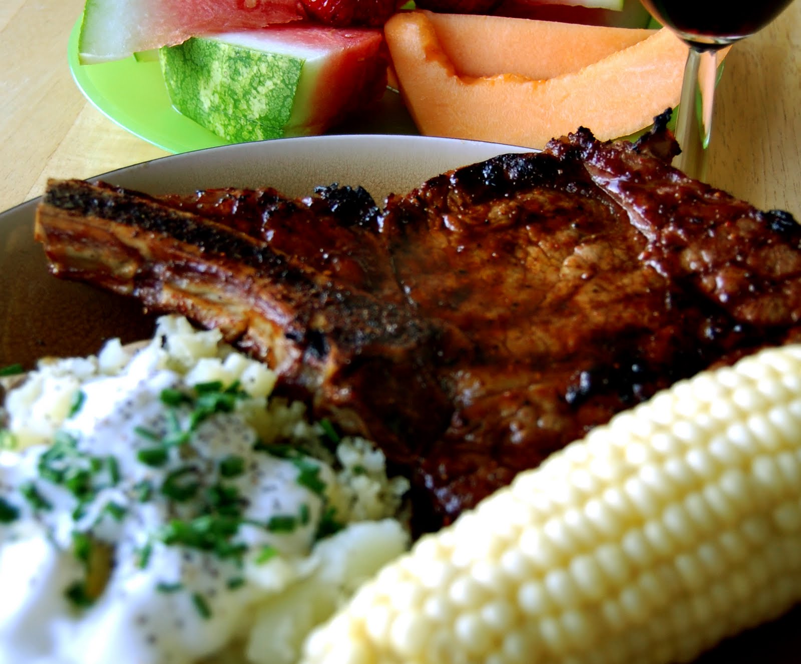 "Squeeet": Grillin' Some Rib Eye Steak