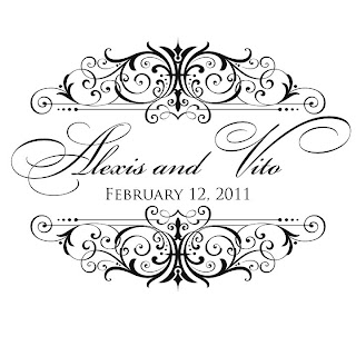 Double Trouble Designs: Wedding Monogram for Alex