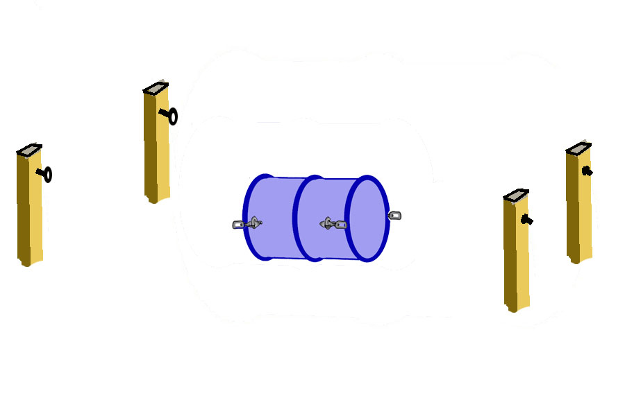 Howdy Ya Dewit!: The 55 Gallon Drum Practice Bull