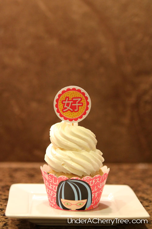 Under A Cherry Tree: Cupcake Wrappers Video Tutorial 2: Cut-and-Print ...