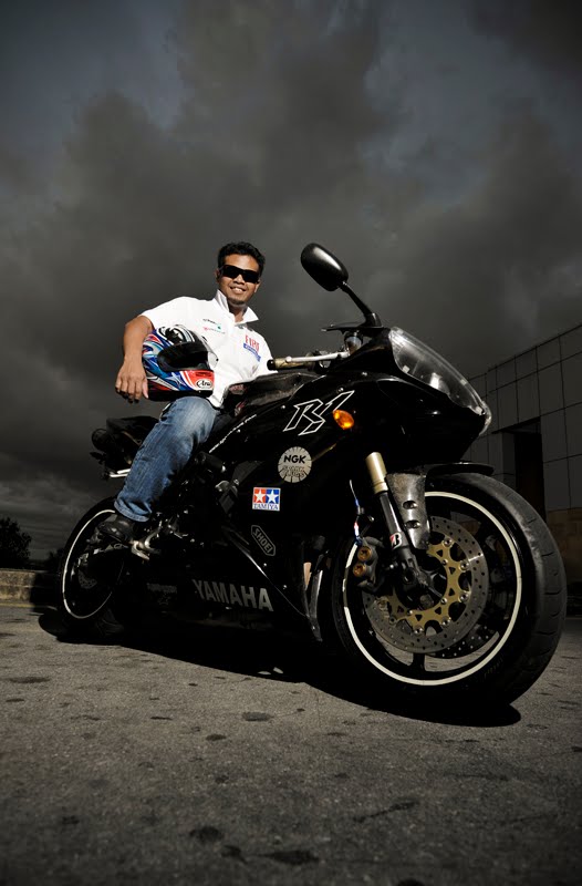 Karlos: Big Bike Photo shoot...