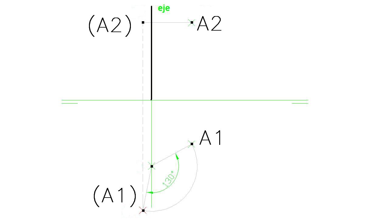 El sistema diédrico: Giros