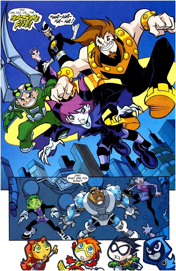 Comics Teen Titans Go! Online: TTG! #43: "The fearsome five"