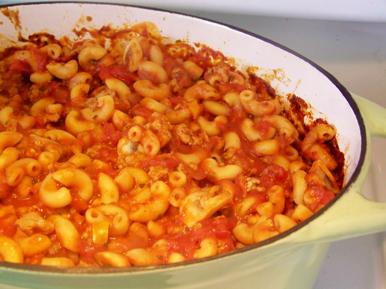Macaroni à la viande
