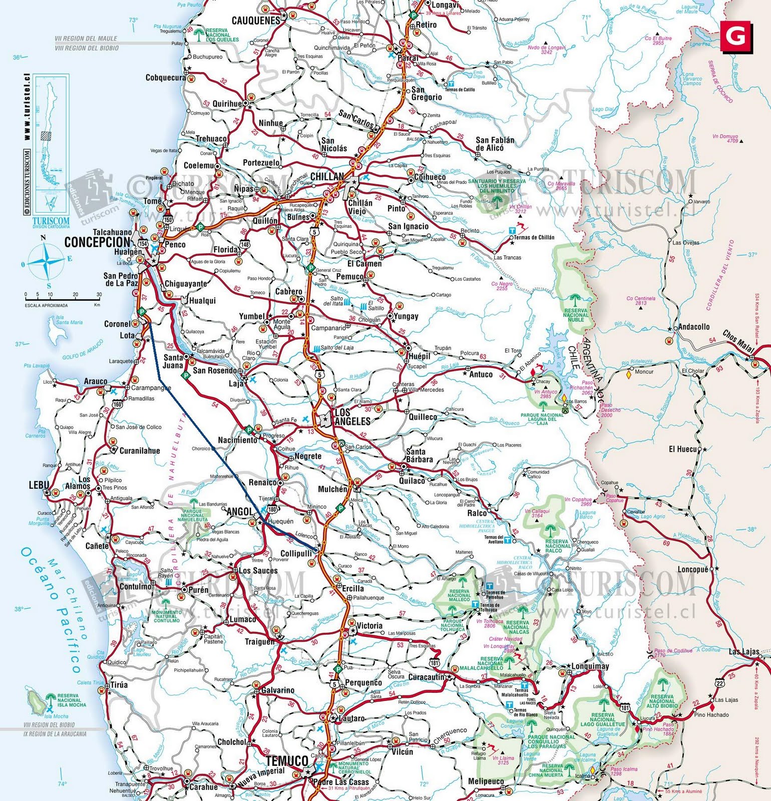 INDIGENAS EN LA COLONIA DE CHILE: mapas