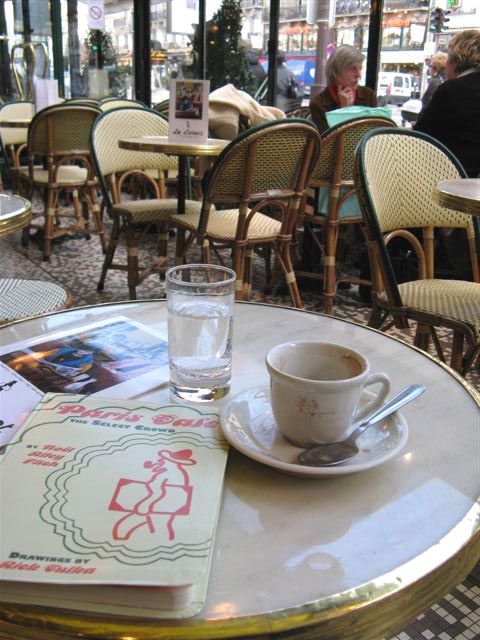 paris breakfasts: Paris Cafe: The Select Crowd