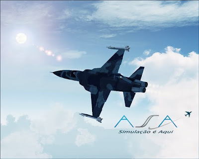 AsA - Simulação é Aqui!: Alphasim F-5E Tiger II - FSX e FS2004