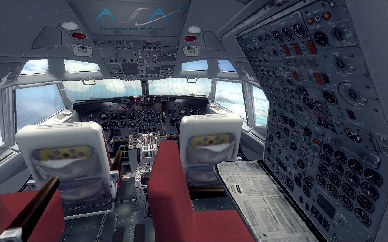 AsA - Simulação é Aqui!: Captain Sim 707 - Varig Old e OTAN - FSX e FS2004
