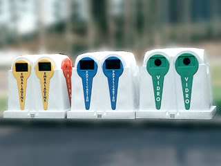 Reciclagem: Os ecopontos