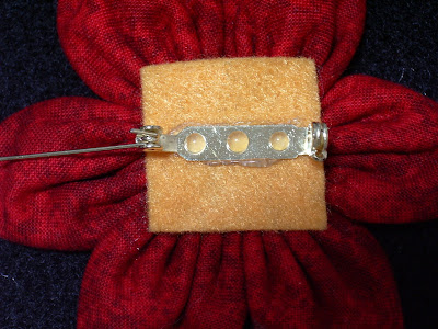 Polka Dot Pineapple: Attaching Pin Backs