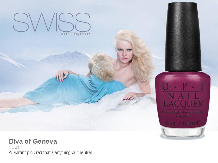 Mela Makeup: Collezione "SWISS" by O-P-I : shimmery metallics