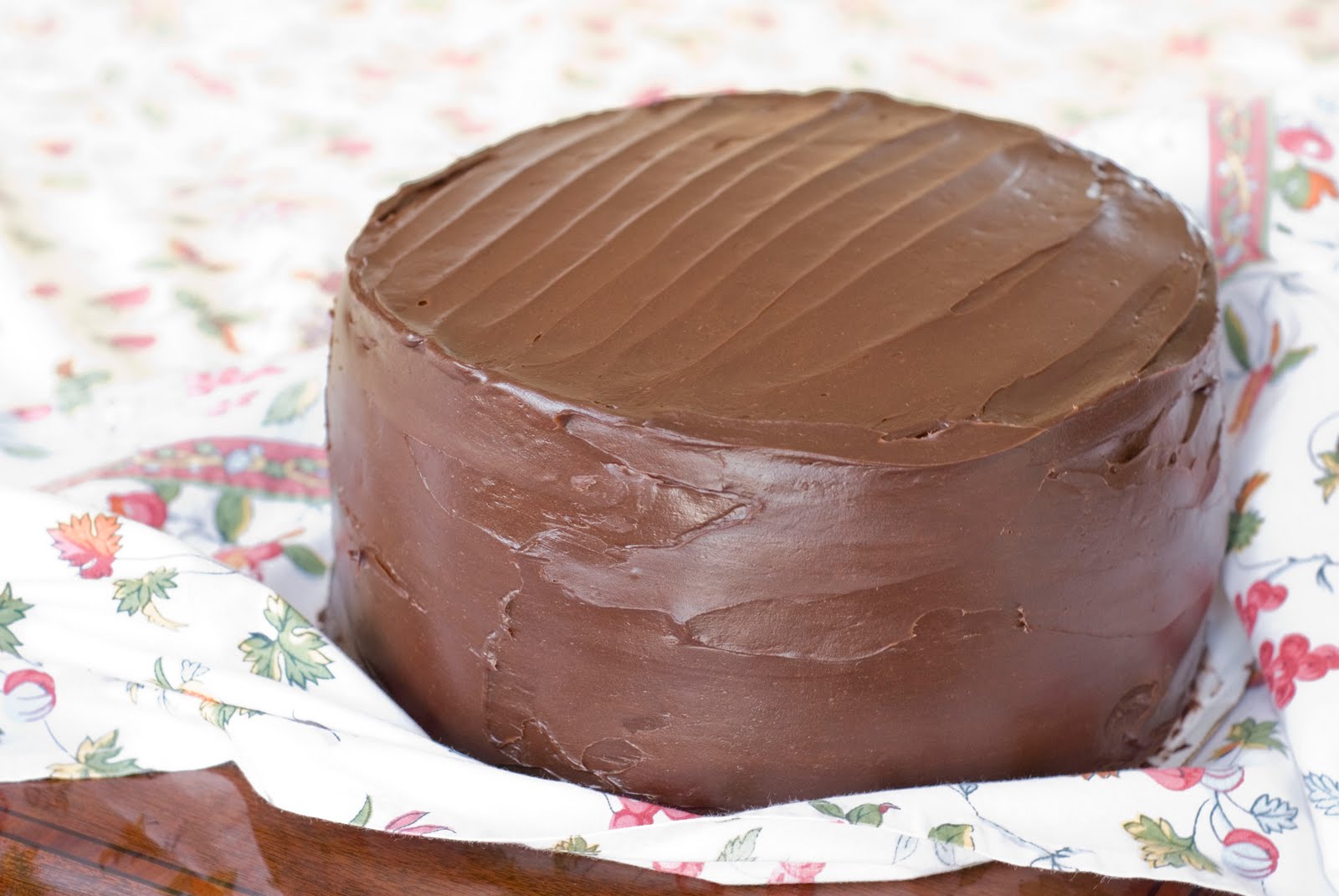 Dark Chocolate Crepe Cake Step # 3 Chocolate Ganache - Simply So Good