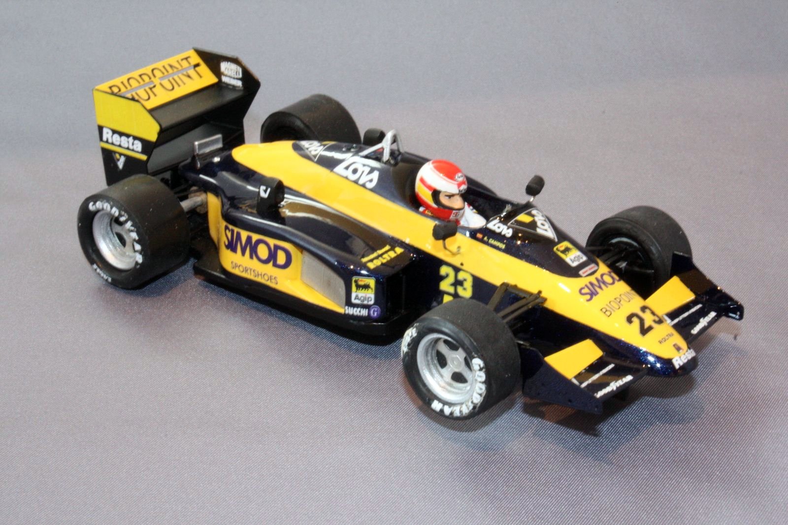 Toni Bareta Slot: Minardi M187 Adrian Campos