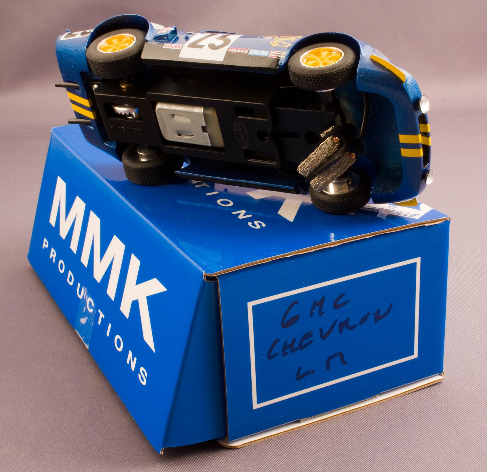 Toni Bareta Slot: Chevron B12 Le Mans 1968