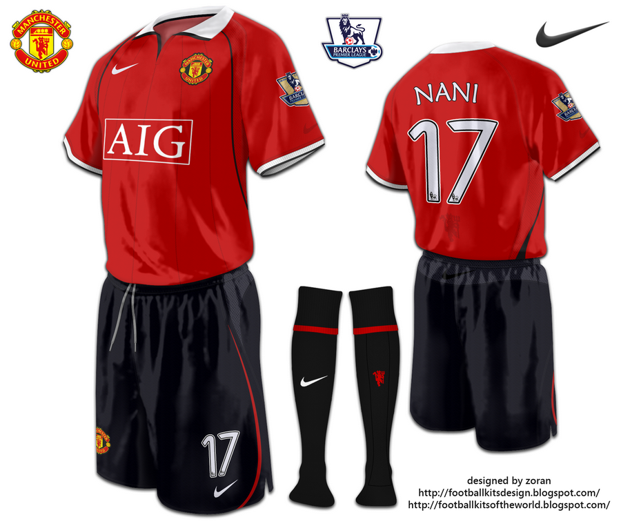 football kits design: Manchester United (Newton Heath style) fantasy kits