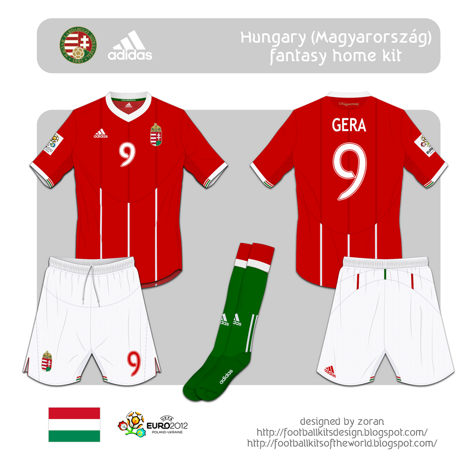 coz i like football: Hungary (Magyarország) fantasy kits
