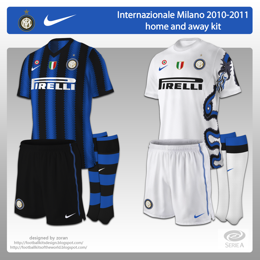 football kits of the world: Internazionale Milano 2010 - 2011 home and ...