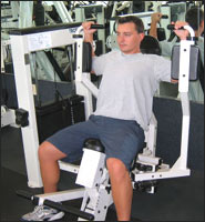 Pectoraux moyens Le Pec-Deck