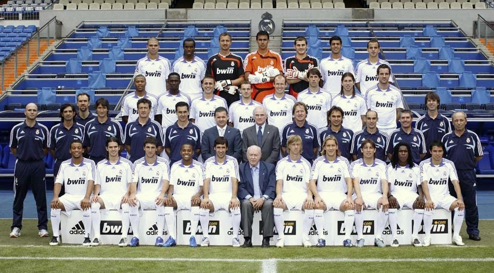 M A R T I N - - - -]: Plantilla Real Madrid 07/08