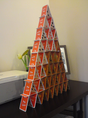 Feel The Force...: Card Towers!